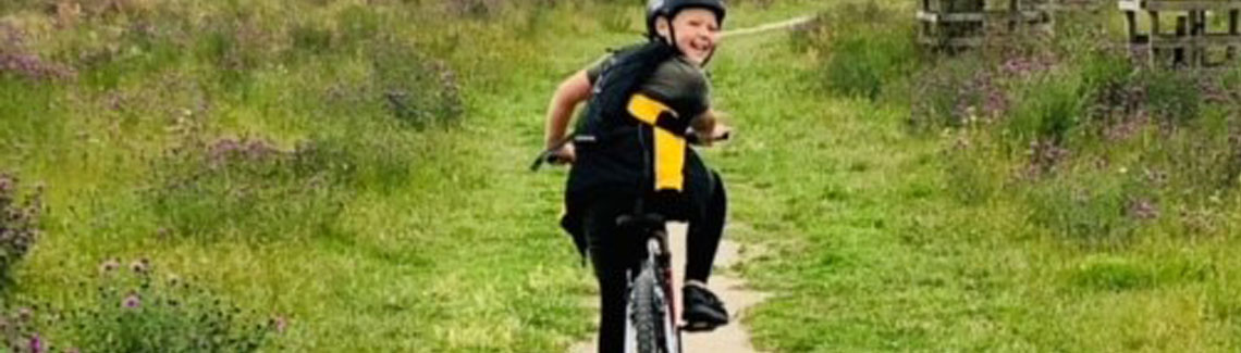 Nine year old cycles 200km for loved one | Care homes | Bupa UK